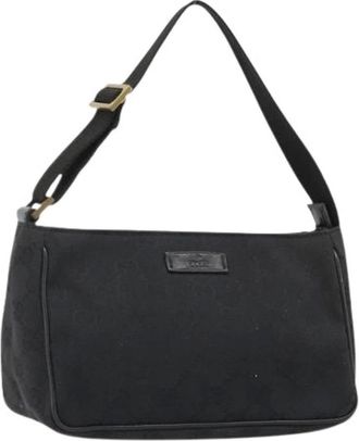 Gucci Pre-owned Sac bandouli&egrave;re vintage - Femme - Pre-owned - Noir - Taille: ONE Size
