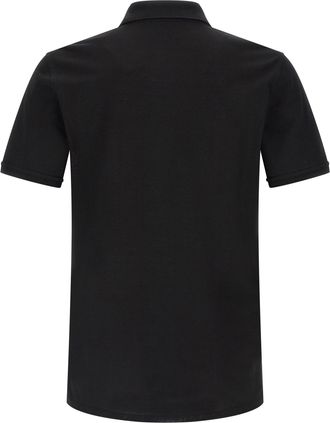 Givenchy Piqu&eacute; Cotton Polo Shirt - Black