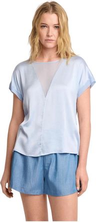 Kocca Femme, Blouses et Chemises, Bleu, Taille: 40 FR Pure Verve Top