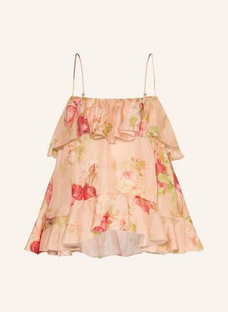 Zimmermann Seidentop Roselight Mit R&uuml;schen Und Volants rosa