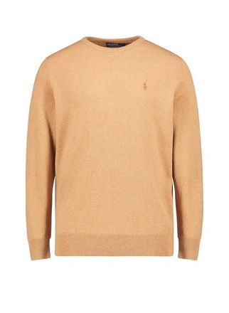 Polo Ralph Lauren Herren Pullover braun Wolle unifarben