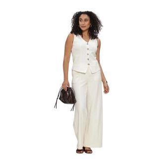 Object Object, Damen, Strickwaren, Beige, XSGr&ouml;&szlig;e