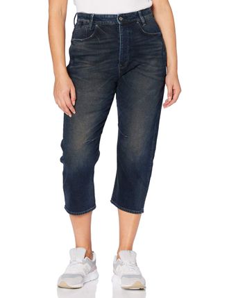 G-Star RAW Damen C-STAQ 3D Boyfriend Crop Jeans
