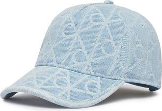 Calvin Klein Cap Calvin Klein Aop Jacquard Denim Bb Cap LV04F5069G Blau