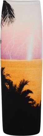 Paco Rabanne Femme, Jupes, Multicolore, Taille: 38 FR Maxi Skirt