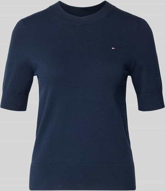 Tommy Hilfiger Regular Fit Strickpullover aus Baumwoll-Mix