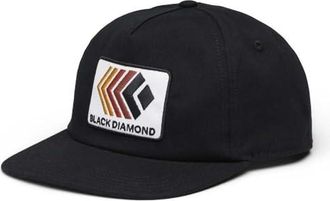 Black Diamond Casquette lavée BD, Noir - Logo patch délavé, Taille unique
