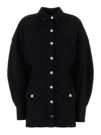 The Attico Robe Courte - Noir