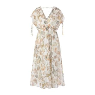 Marc Cain Tailored Midi Dress - - Dresses - Damen - Mehrfarbig - XL