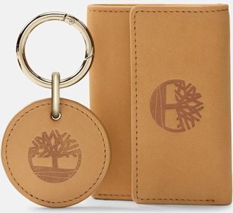 Timberland Trifold-Brieftasche mit Anhänger in Gelb, Gelb