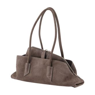 The Attico La Passeggiata Shoulder Bag - Gray