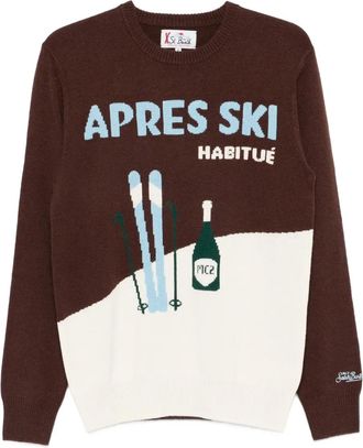 MC2 Saint Barth Heron sweater - Braun