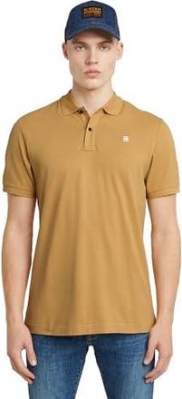 G-Star G-Star Homme Polo Dunda Overdyed Slim, Jaune (inca D11595-5864-1856), M