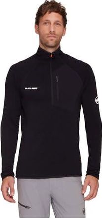 Mammut Homme Aenergy Light ML HZ T-Shirt Long, Black, M