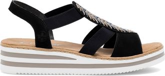Rieker Sandalen Rieker V02C1-00 Schwarz