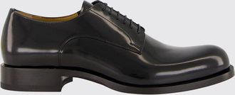 Christian Louboutin Derbies Moustachou en cuir de veau bross&eacute; noir