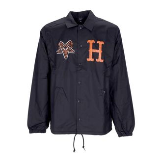 HUF Wasserabweisende Trainerjacke Schwarz - - Jackets - Herren - Schwarzk - S