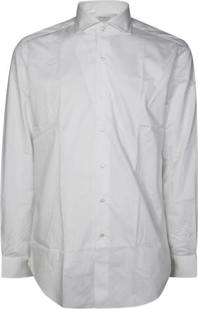 Xacus Camicia Classica Twill ML - - Shirts - Herren - Wei&szlig; - L