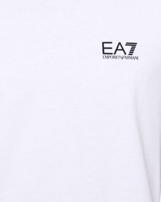 Emporio Armani Mens T-Shirt Cotton White T-Shirts And Polos