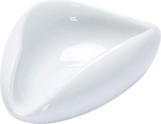 Cabilock Keramik Teeschaufel Teel&ouml;ffel Cha He Porzellan Sch&auml;ufelchen Gew&uuml;rzl&ouml;ffel Dosierl&ouml;ffel Dipschale Servierl&ouml;ffel f&uuml;r Losen Tee Kung Fu Tee Zubeh&ouml;r