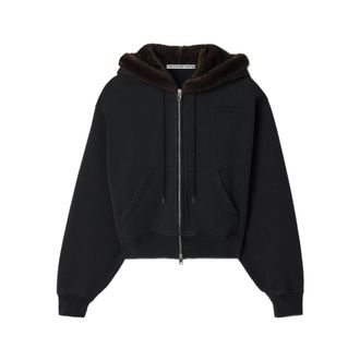 Alexander Wang Zip-through Sweatshirt - - Sweatshirts & Hoodies - Damen - Schwarzk - XS
