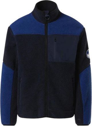 North Sails Homme, Sweatshirts et sweats &agrave; capuche, Bleu, Taille: XL SweaT-shirt zipp&eacute; en tissu mixte