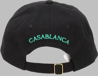 Casablanca A-PF26-HAT-002_03BLACK Baseball Cap - Black