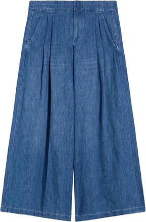 Max Mara Femme, Jeans, Bleu, Taille: 38 FR Pantalone in denim