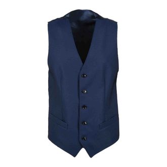 Alessandro Dell'Acqua Elegante Weste - - Suits - Herren - Blau - M