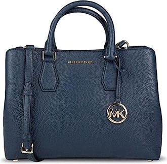 Michael Kors Femme, Sacs, Bleu, Taille: ONE Size Sac &eacute;l&eacute;gant LG Satchel