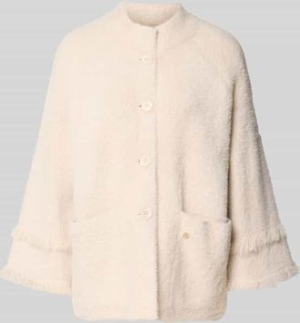 s.Oliver Black Label Strickjacke mit Boucl&eacute;-Struktur