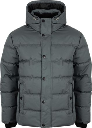 Roadsign Herren Jacke Steppjacke mit Kapuze - ideal f&uuml;r windige Wintertage gr&uuml;n, XL