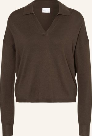 Comma Comma Pullover braun