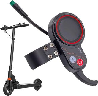 Generic Bildschirm F&uuml;r Elektroroller - LCD-Instrumententafel, Gasventilregler, Tachometer | Langlebige Kreative Ersatz Fahrrad Controller Bildschirm F&uuml;r E-Bik