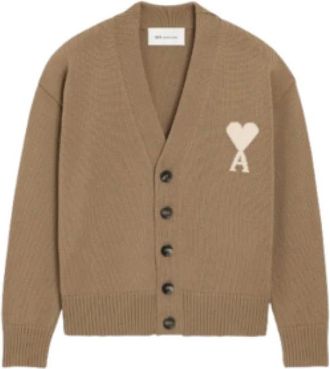 Ami Homme, Pulls, Beige, Taille: S Manteaux