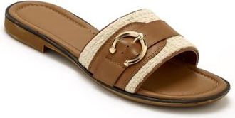 Pediconfort Mules élégantes Tout Cuir - Femme - Taille : 37 - Couleur : Marron 1