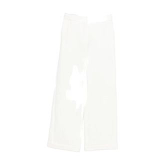Max Mara Femme, Pantalons, Blanc, Taille: 40 FR Pantalons de surv&ecirc;tement