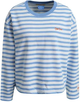 Smith & Soul Sweatshirt mit Stickerei und Label-Aufn&auml;her
