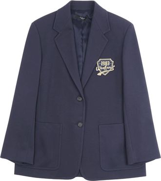 Max Mara Femme, Vestes, Bleu, Taille: 40 FR Brama Blazer