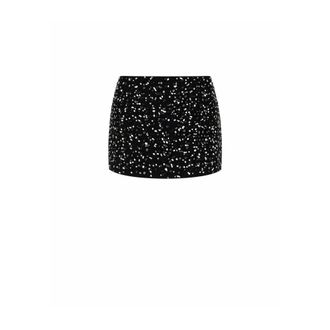 John Richmond Minirock mit Allover-Verzierungen - - Skirts - Damen - Schwarzk - 2XS