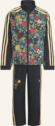 adidas Originals Adidas Originals Adidas Originals X Liberty London Gewebter Trainingsanzug schwarz