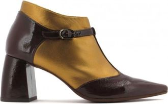 Chie Mihara Femme, Chaussures, Brun, Taille: 40 EU Bottines en cuir et vernis