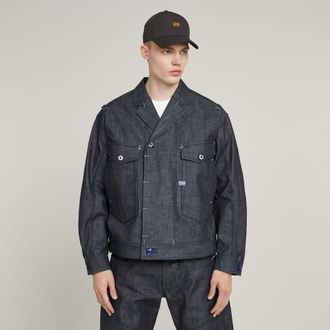 G-Star Origins 3D Selvedge Jacke - Dunkelblau - Herren