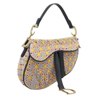 Dior Pre-owned Toile sacs-dior - Femme - Pre-owned - Multicolore - Taille: ONE Size