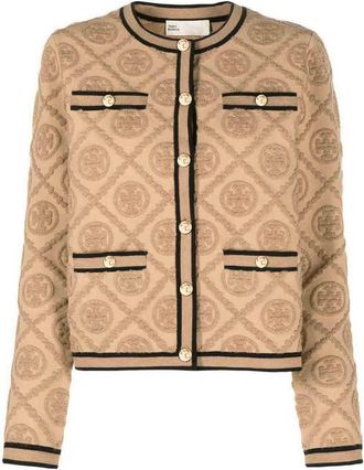 Tory Burch Cardigan - Beige