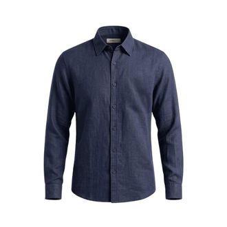 40weft 40Weft, Homme, Chemises, Bleu, Taille: 2XL Casual Chemises