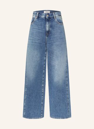 Replay Wide Leg Jeans Lanarey blau