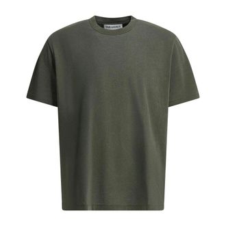 Our Legacy Homme, Tops, Vert, Taille: L Boxy Fit Cotton T-Shirt
