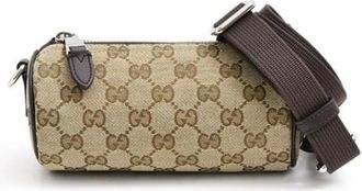 Gucci unisex, Pre-owned, Multicolore, Taille: ONE Size Sac bandouli&egrave;re en toile Pre-owned