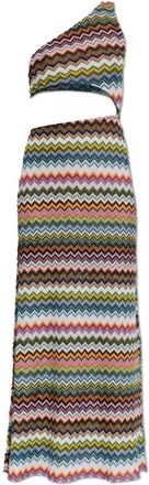 Missoni Femme, Robes, Multicolore, Taille: 38 FR Robe asym&eacute;trique